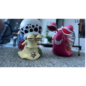 One Piece Transponder Snail Figure, Anime Toy Figurine Monkey D. Luffy ...