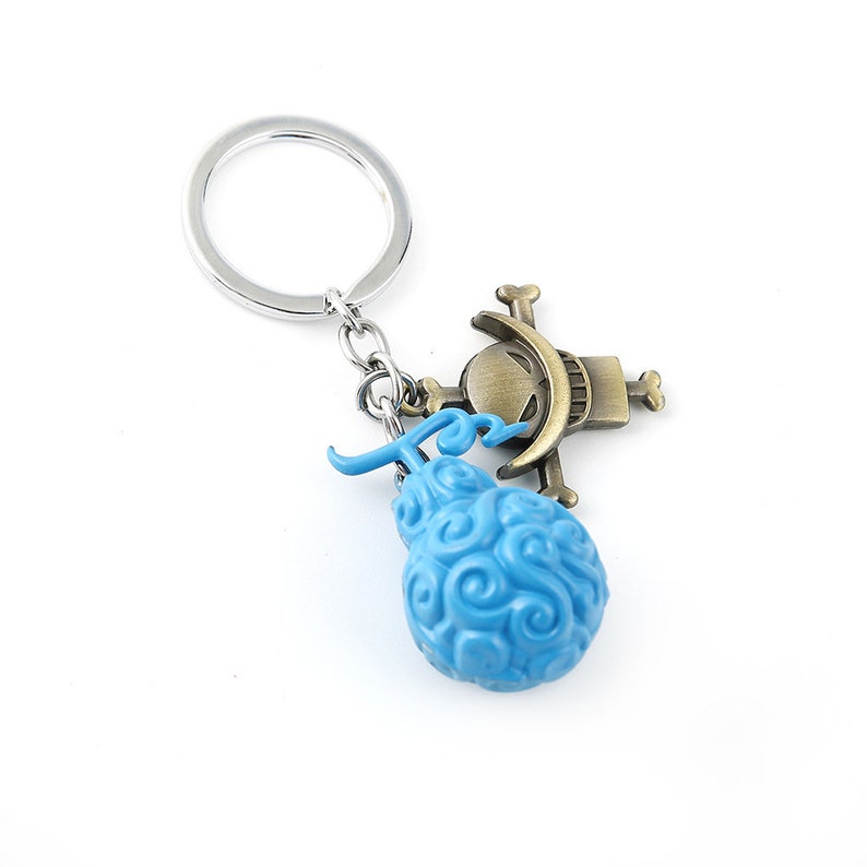 One Piece Devil Fruit Key Chains Anime Pirates Monkey D. Luffy - Etsy