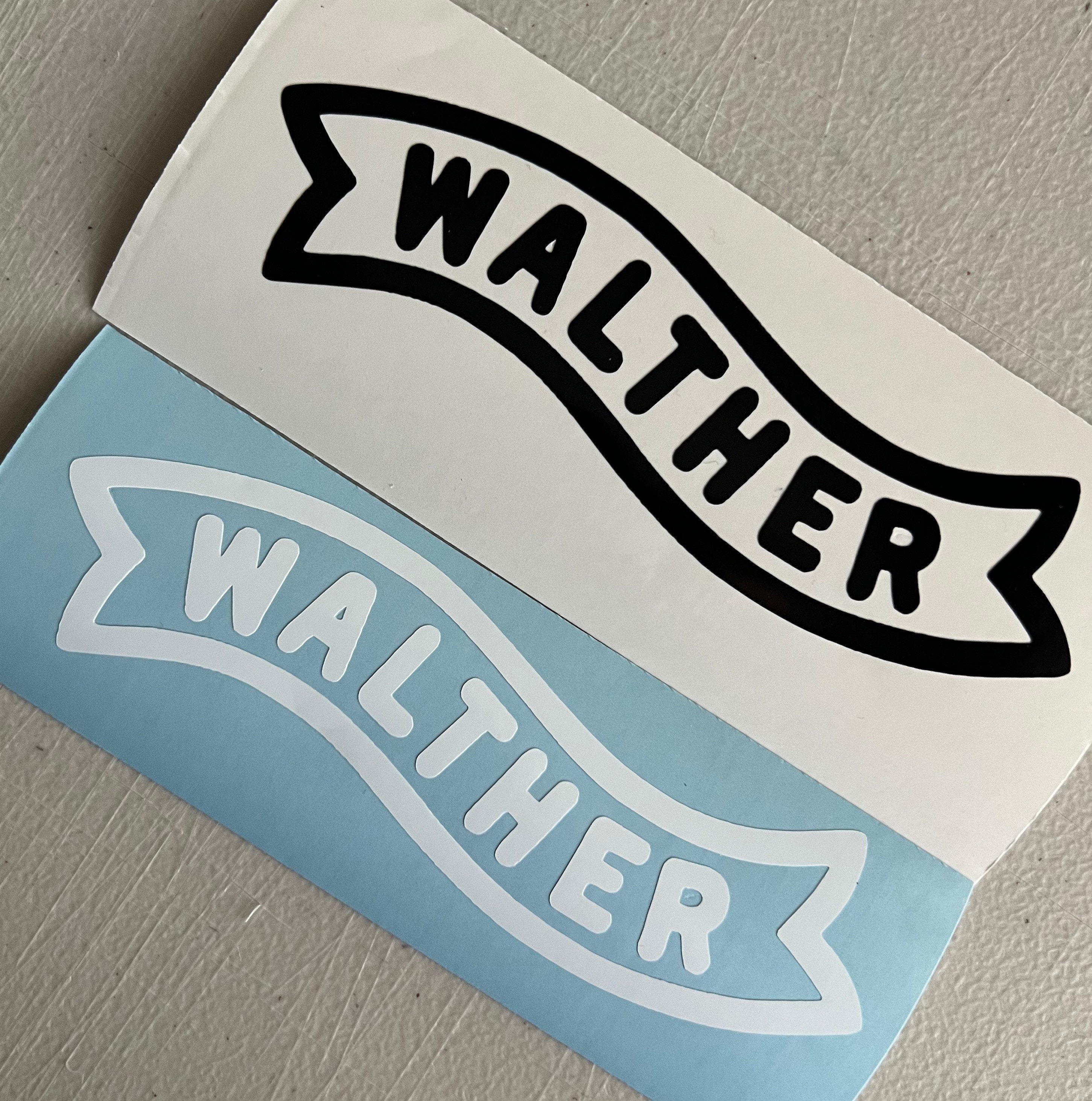 WALTHER DECAL / Walther Gun Decal - Etsy