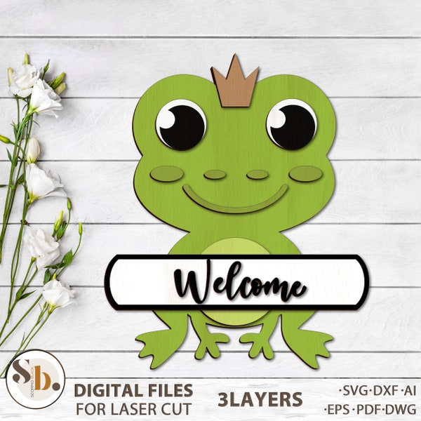 Laser Cut Welcome Sign - Etsy