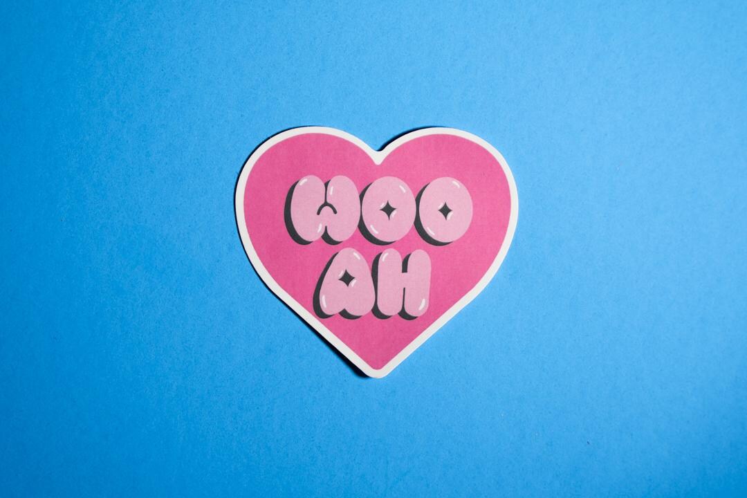 Kim Petras "woo Ah" Sticker | Pop Perfection Decal for Laptop, Phone ...