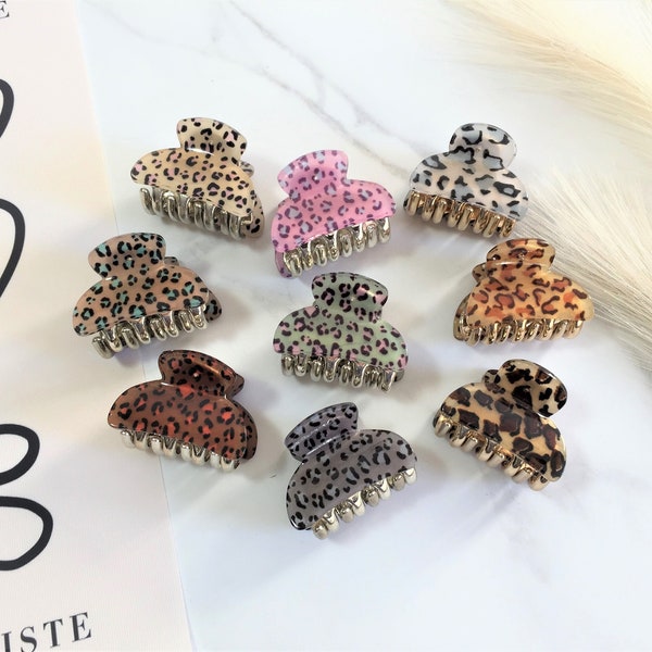 Leopard Hair Clip - Etsy