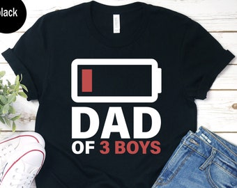 Dad of Three Sons - Etsy