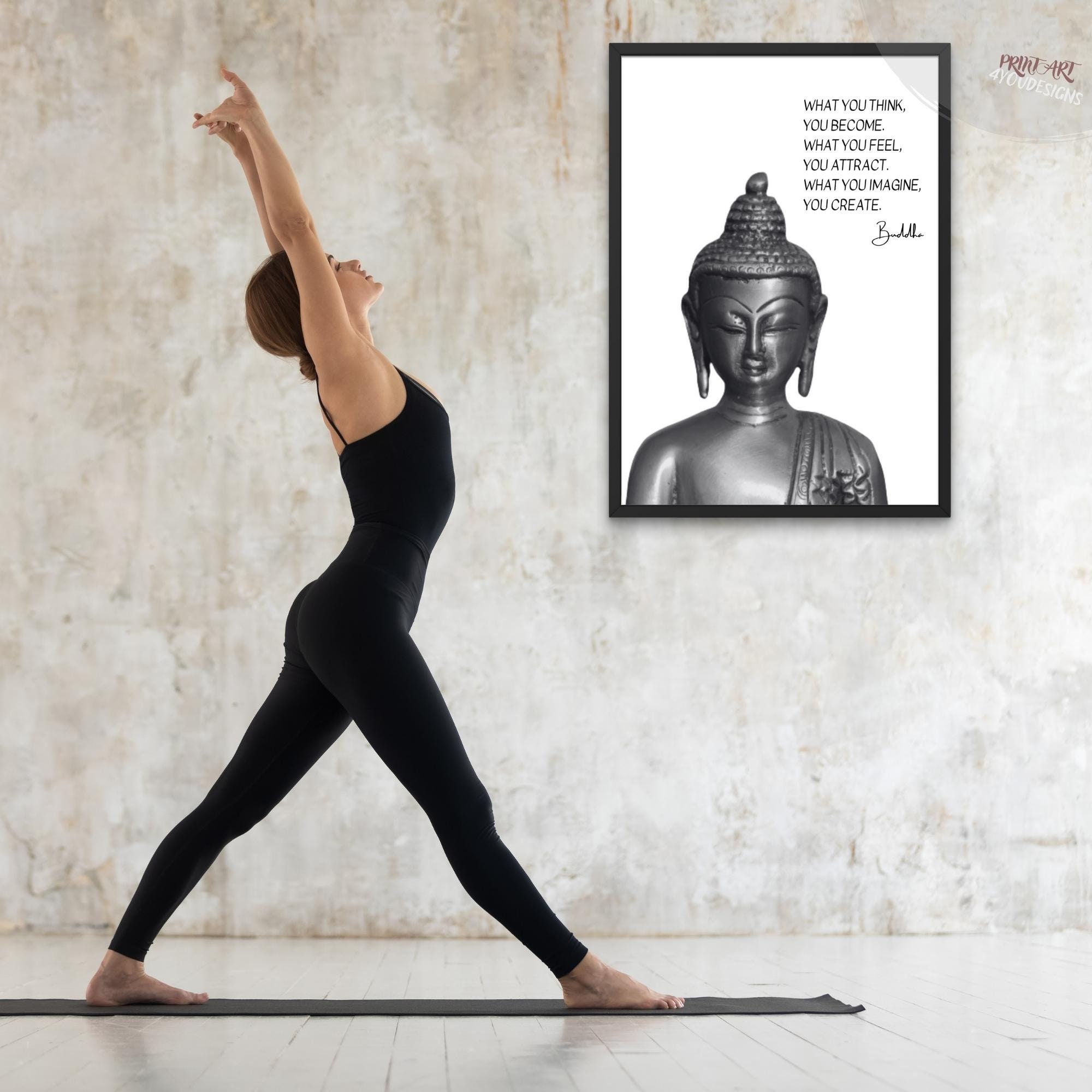 What You Think, You Become... Buddha Quote Digital Download Buddha ...