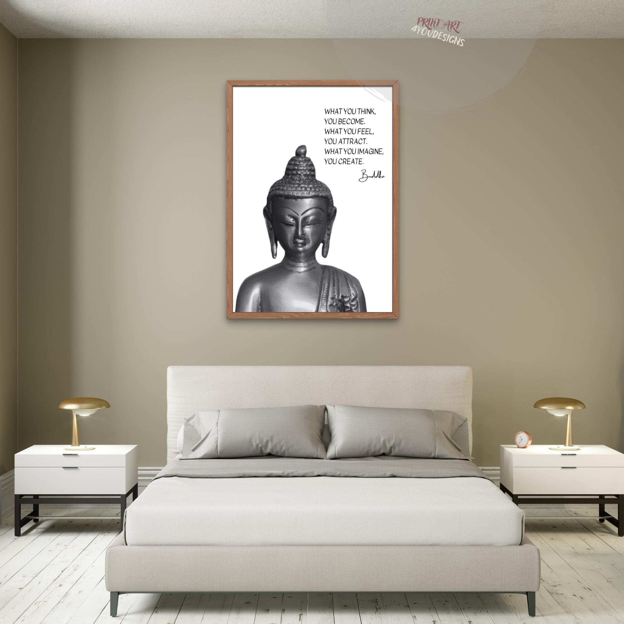 What You Think, You Become... Buddha Quote Digital Download Buddha ...