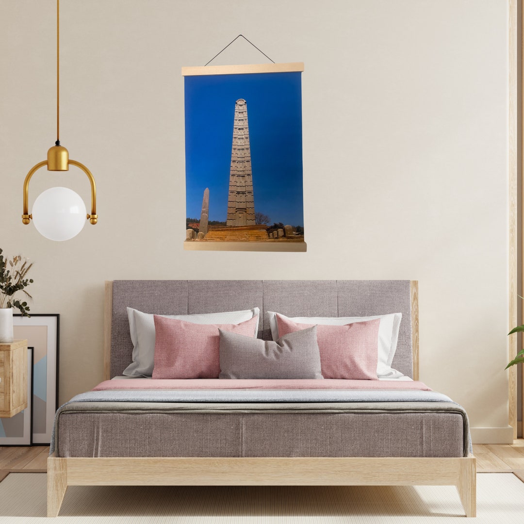 Ethiopian Axum Wall Art | Digital Print Hanging Art on Canvas ...