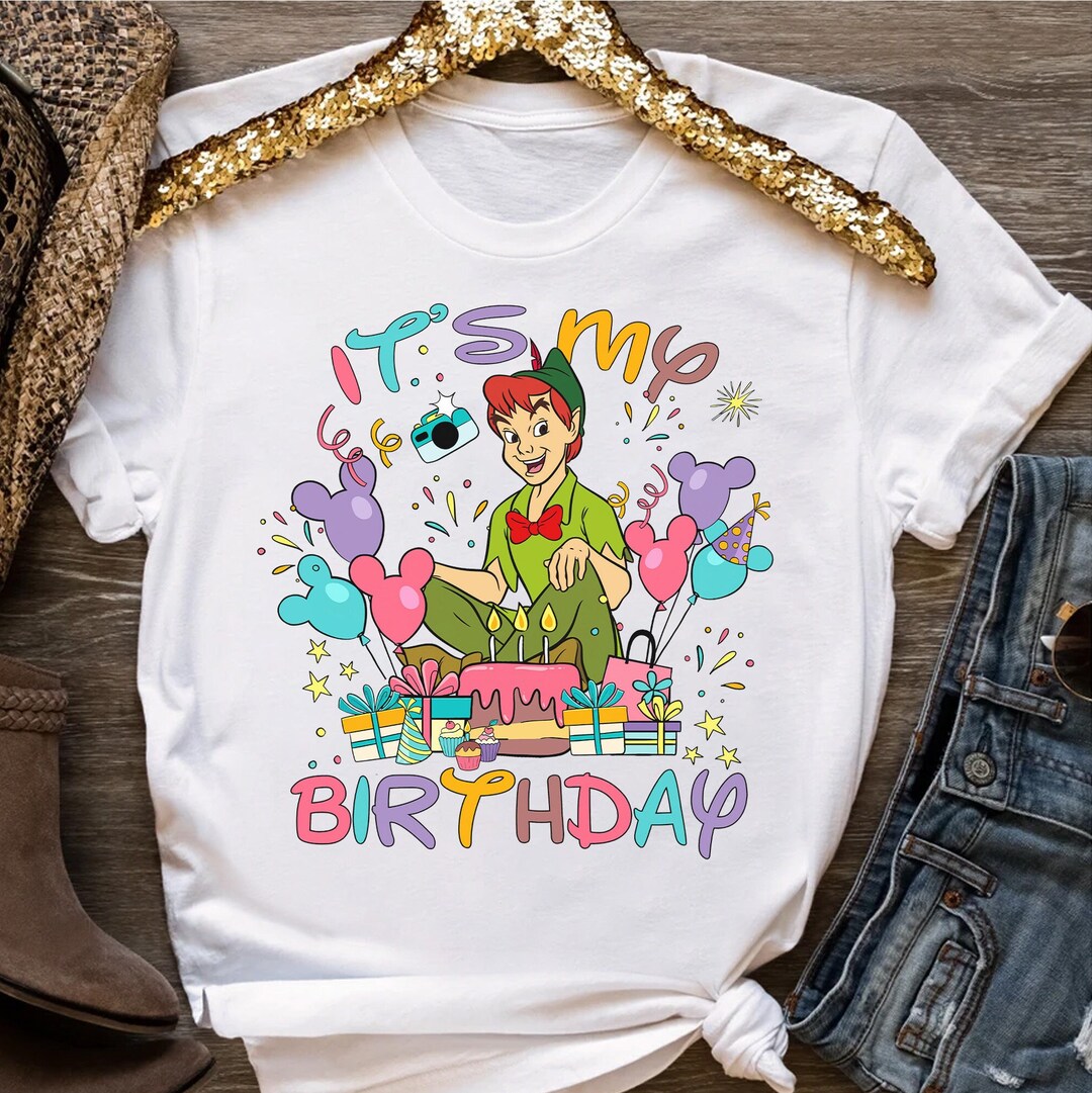Disney Peter Pan Custom Presents It's My Birthday Party - Etsy