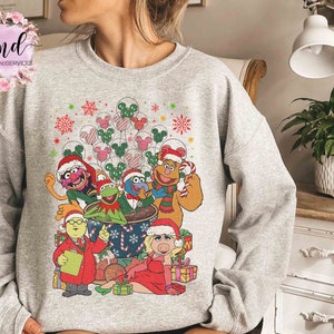 The Muppets Group Mickey Balloon Tea Cup Christmas Costume T-shirt ...