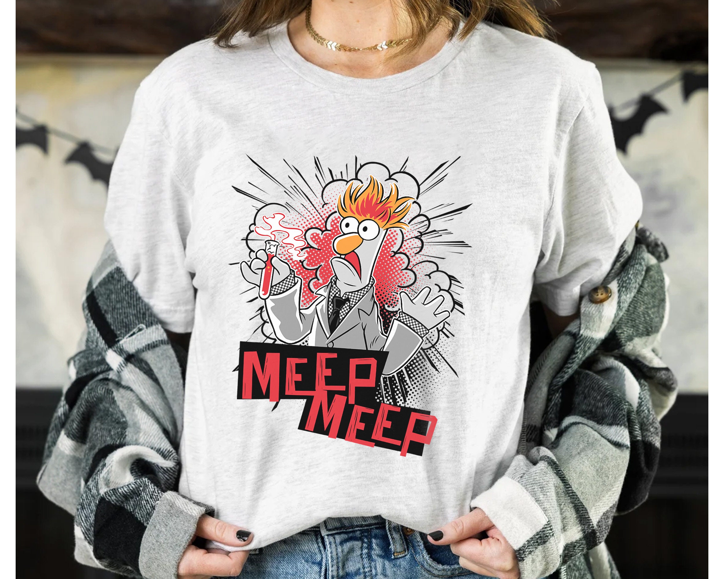 Funny Disney the Muppets Characters Beaker Meep Meep Shirt - Etsy