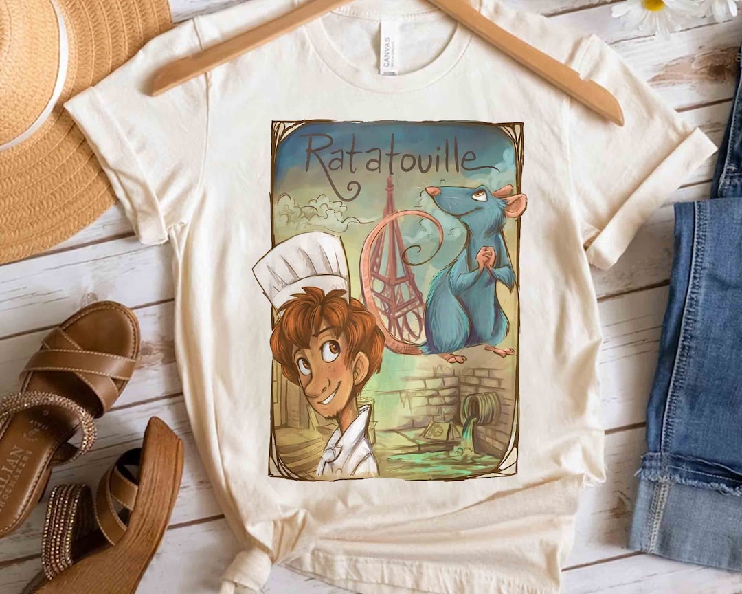 Ratatouille Remy Little Chef & Alfredo Poster Shirt Disney - Etsy