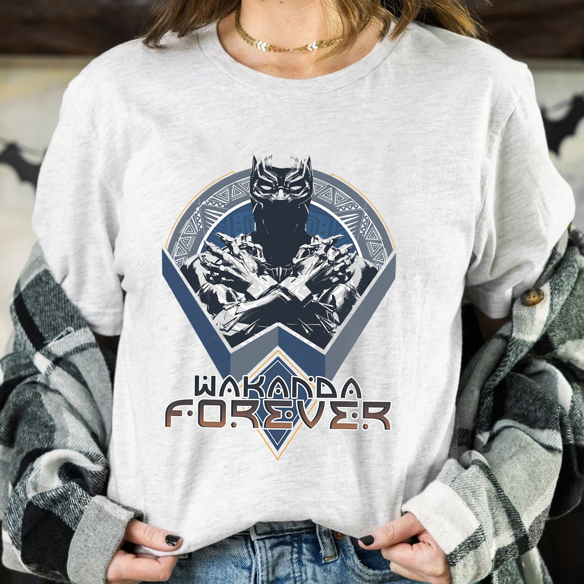 Black Panther Wakanda Forever T-Shirts Printerval Deutschland