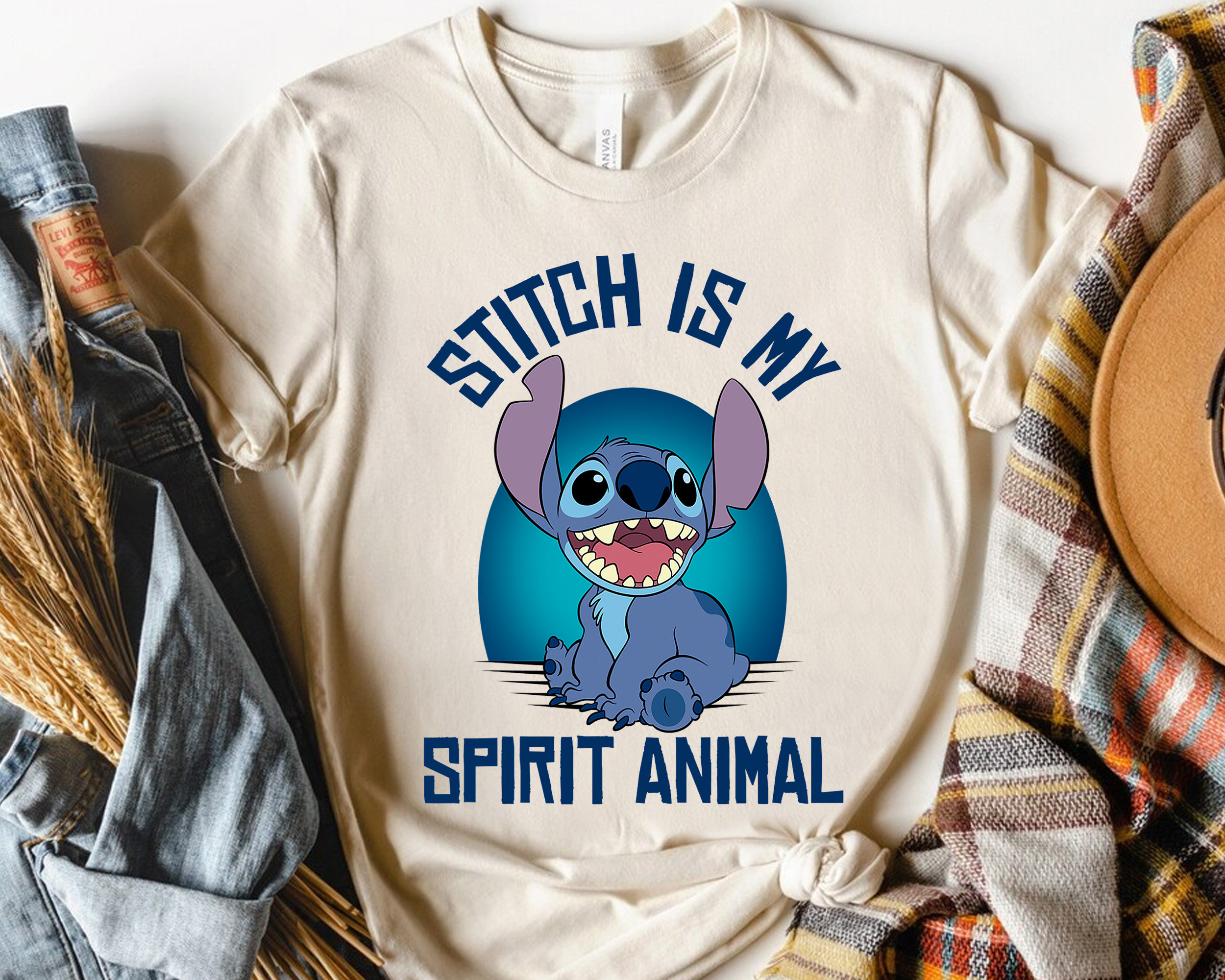 Disney Cute Lilo & Stitch Spirit Animal Stitch Shirt Magic - Etsy