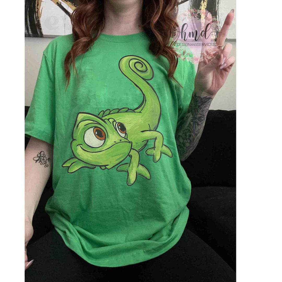 Cute Tangled Pascal Sketch Best Day Ever Shirt, Disney Rapunzel ...