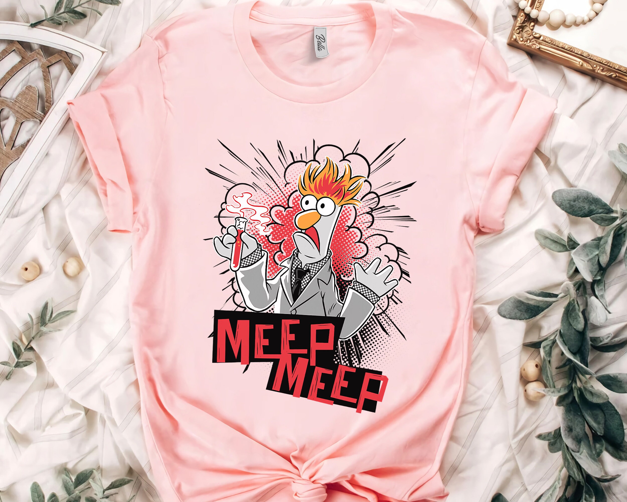Funny Disney the Muppets Characters Beaker Meep Meep Shirt - Etsy