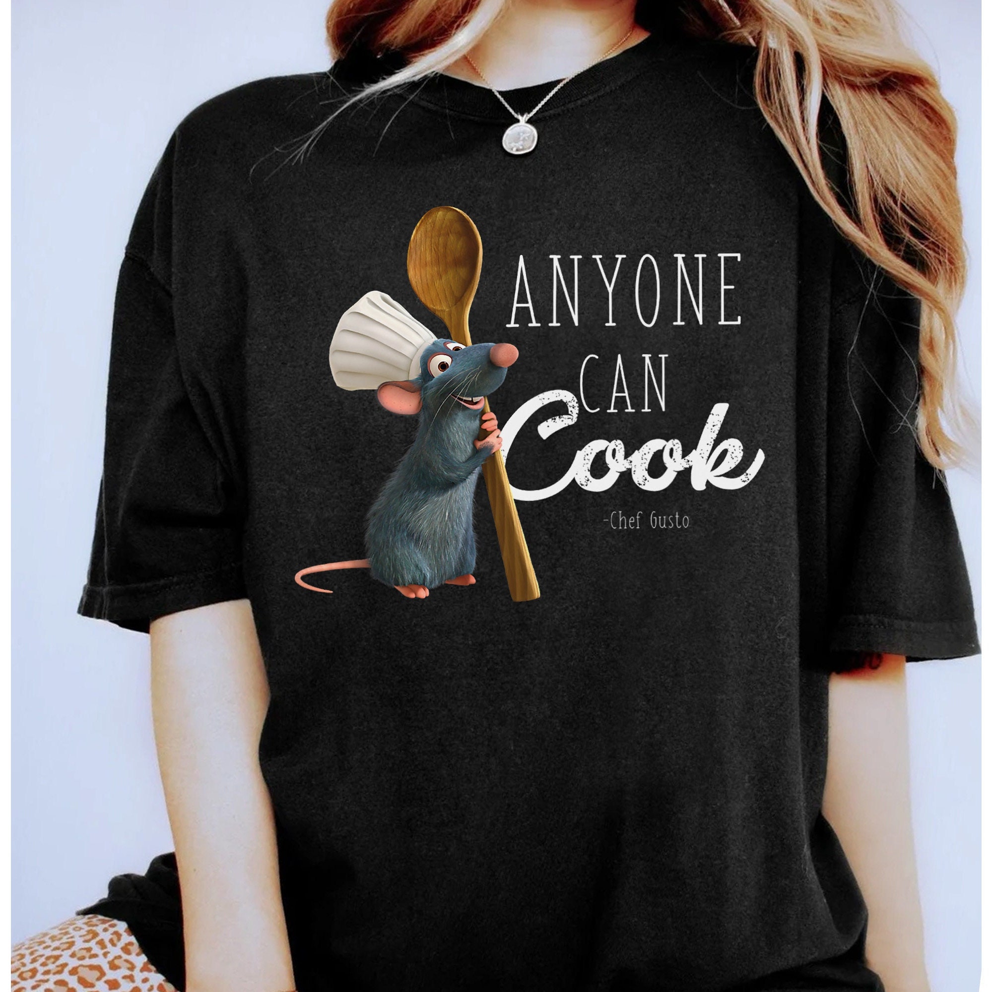Disney Pixar Ratatouille Cute Remy Little Chef Anyone Can Cook - Etsy