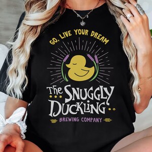 The Snuggly Duckling Go Live Your Dream Shirt, Disney Tangled Rapunzel ...
