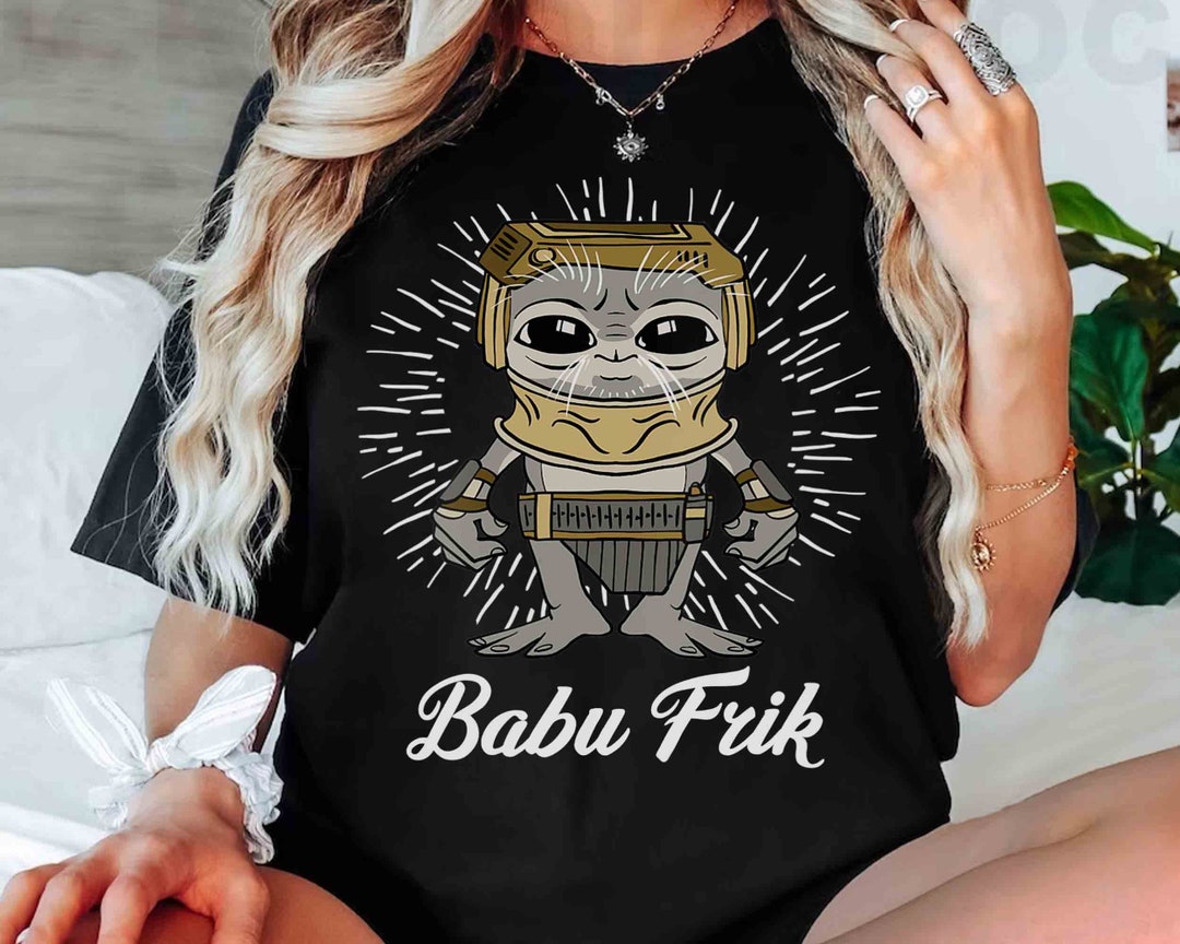 Star Wars the Rise of Skywalker Babu Frik Simple Cartoon Shirt, Galaxy ...