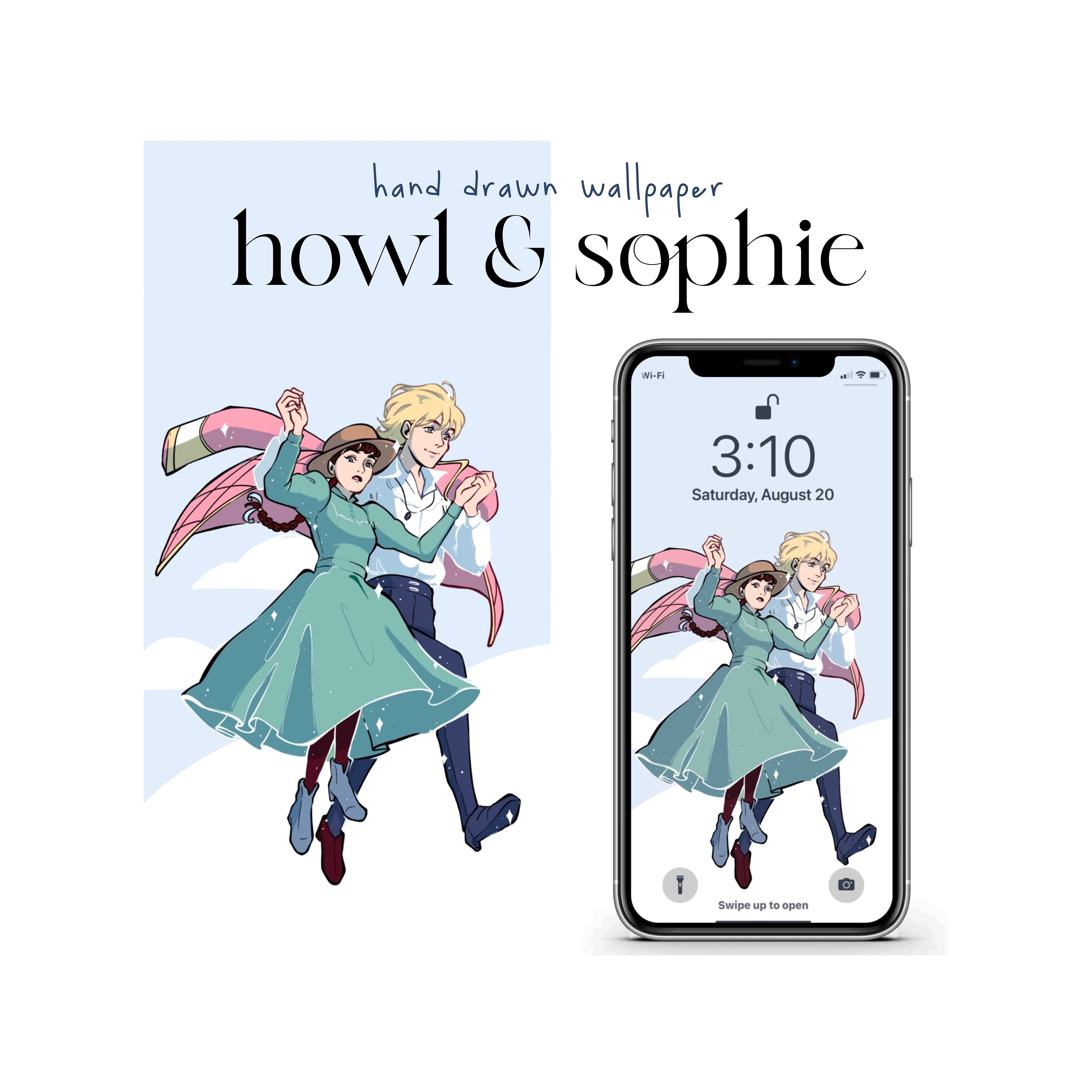 Howl And Sophie Wallpaper