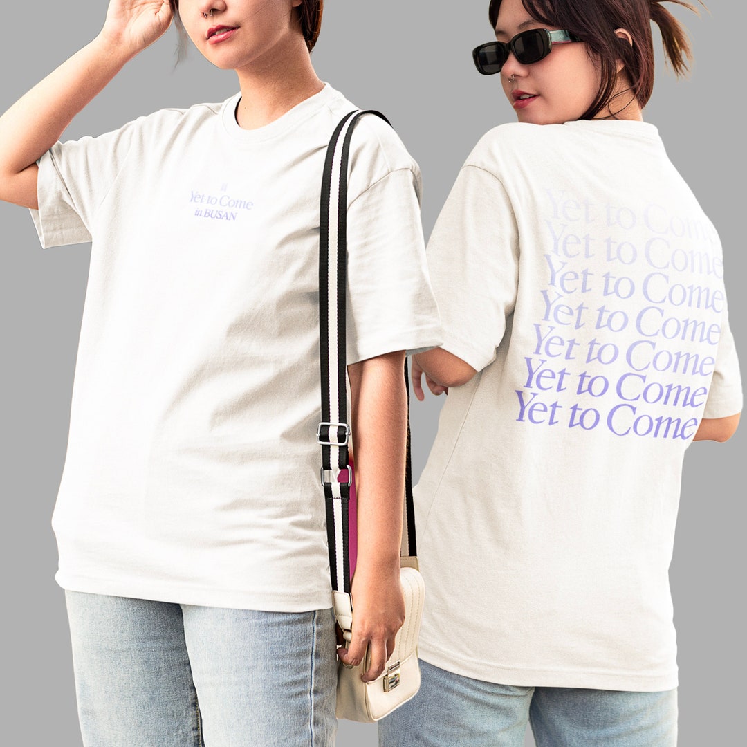 Yet to Come Shirt, YTC Busan Concert Shirt, Bangtan OT7 Shirt, Yoongi ...