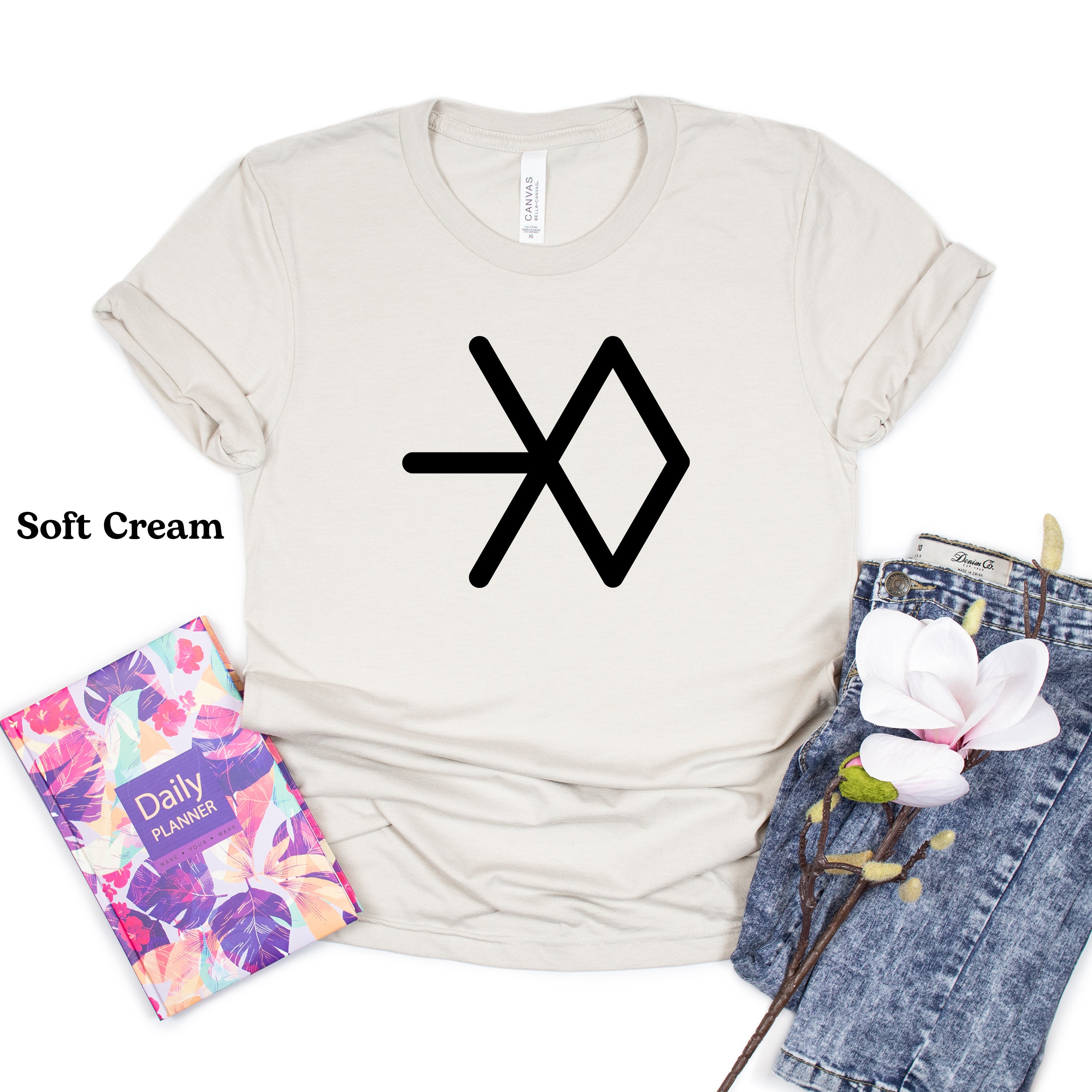 EXO Logo Shirt Saranghaja EXO T-shirt EXO-L Exoplanet Merch - Etsy