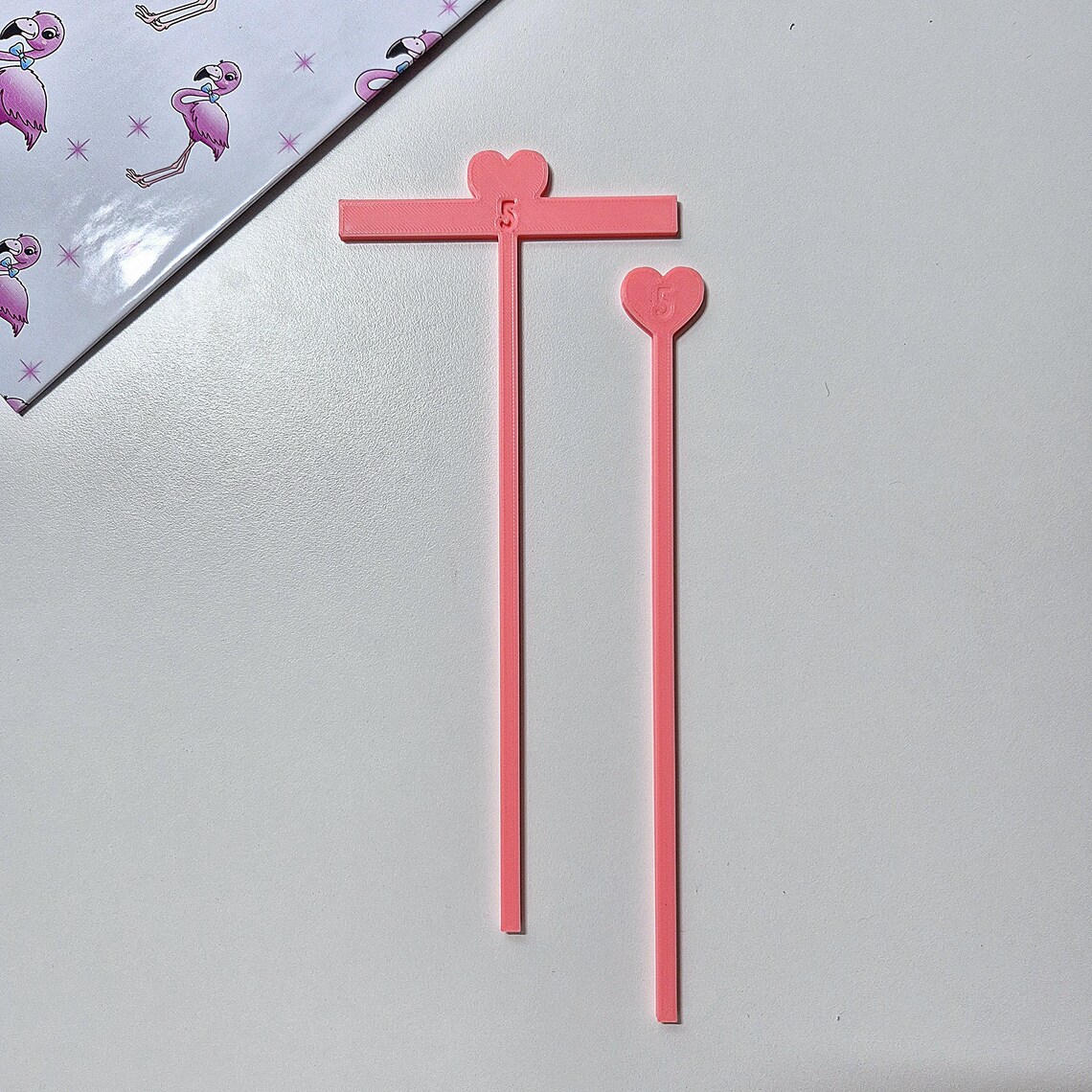 T Spacer for Bookbinding T Bar Guide Ruler Calendar Making Stencils ...