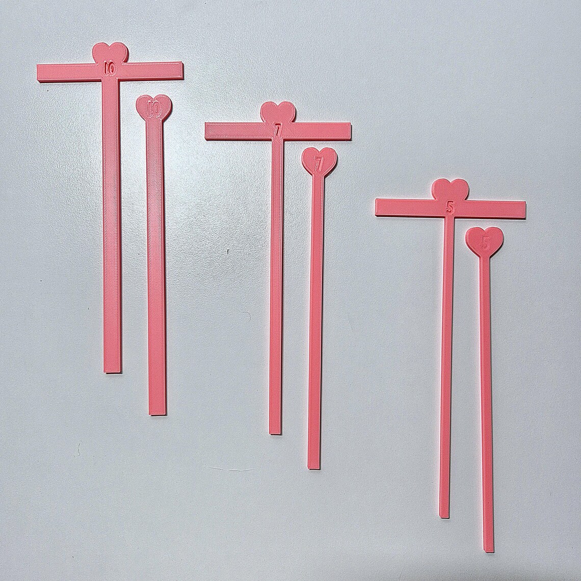 T Spacer for Bookbinding T Bar Guide Ruler Calendar Making Stencils ...