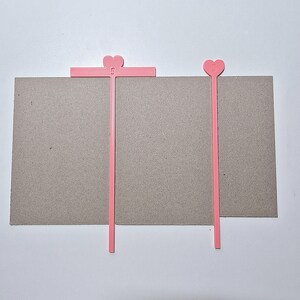 T Spacer for Bookbinding T Bar Guide Ruler Calendar Making Stencils ...