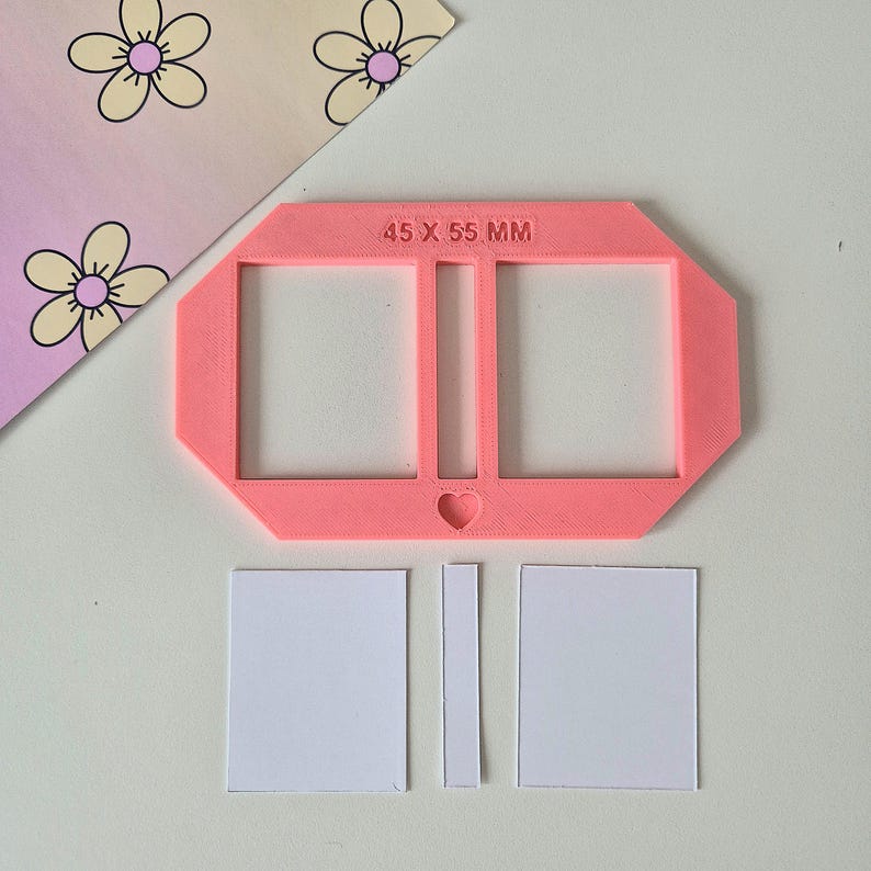Mini Notebook Calendar Making Templates Stencils Binding Tools Book ...