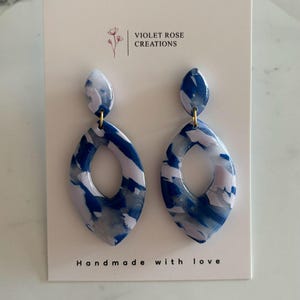 Jaz Collection - Part 1 | POLYMER CLAY EARRING | Handmade Statement ...