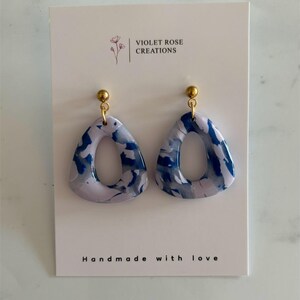 Jaz Collection - Part 1 | POLYMER CLAY EARRING | Handmade Statement ...