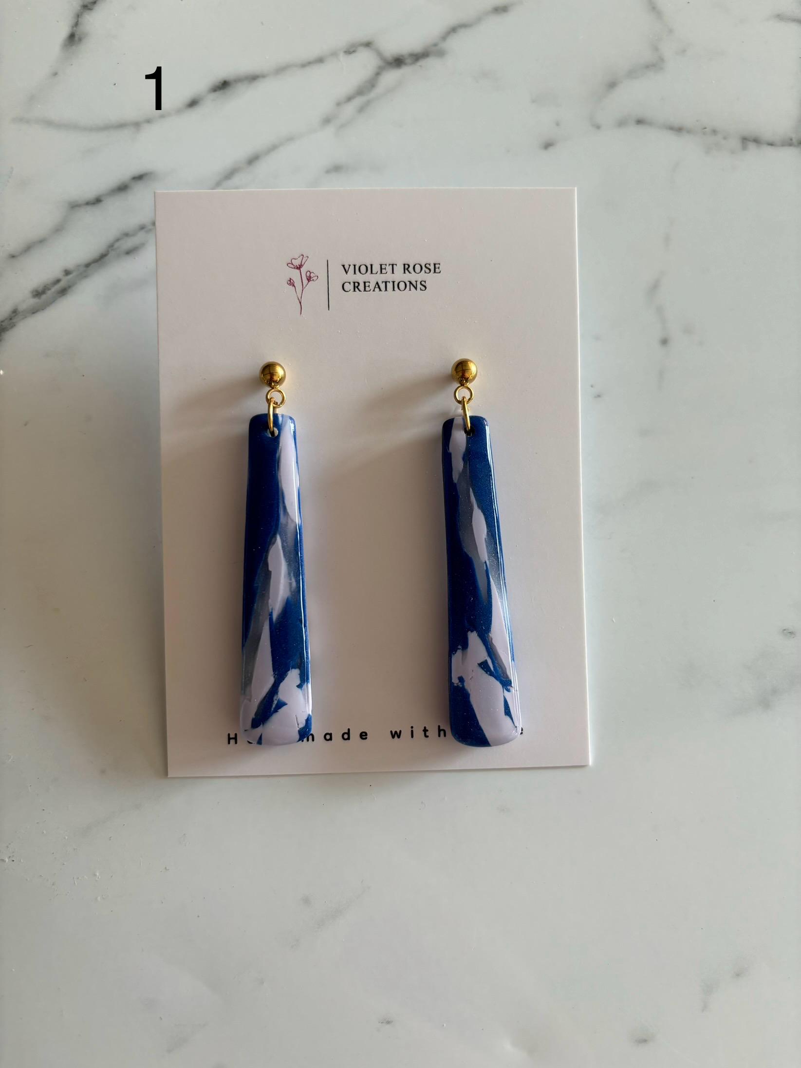 Jaz Collection - Part 1 | POLYMER CLAY EARRING | Handmade Statement ...