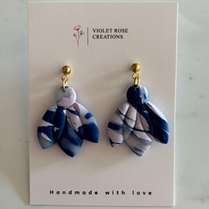 Jaz Collection - Part 1 | POLYMER CLAY EARRING | Handmade Statement ...