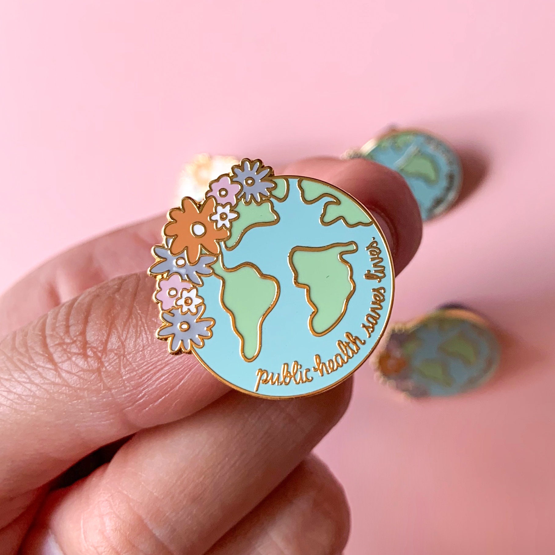 Public Health Saves Lives Enamel Pin Public Health Pin - Etsy