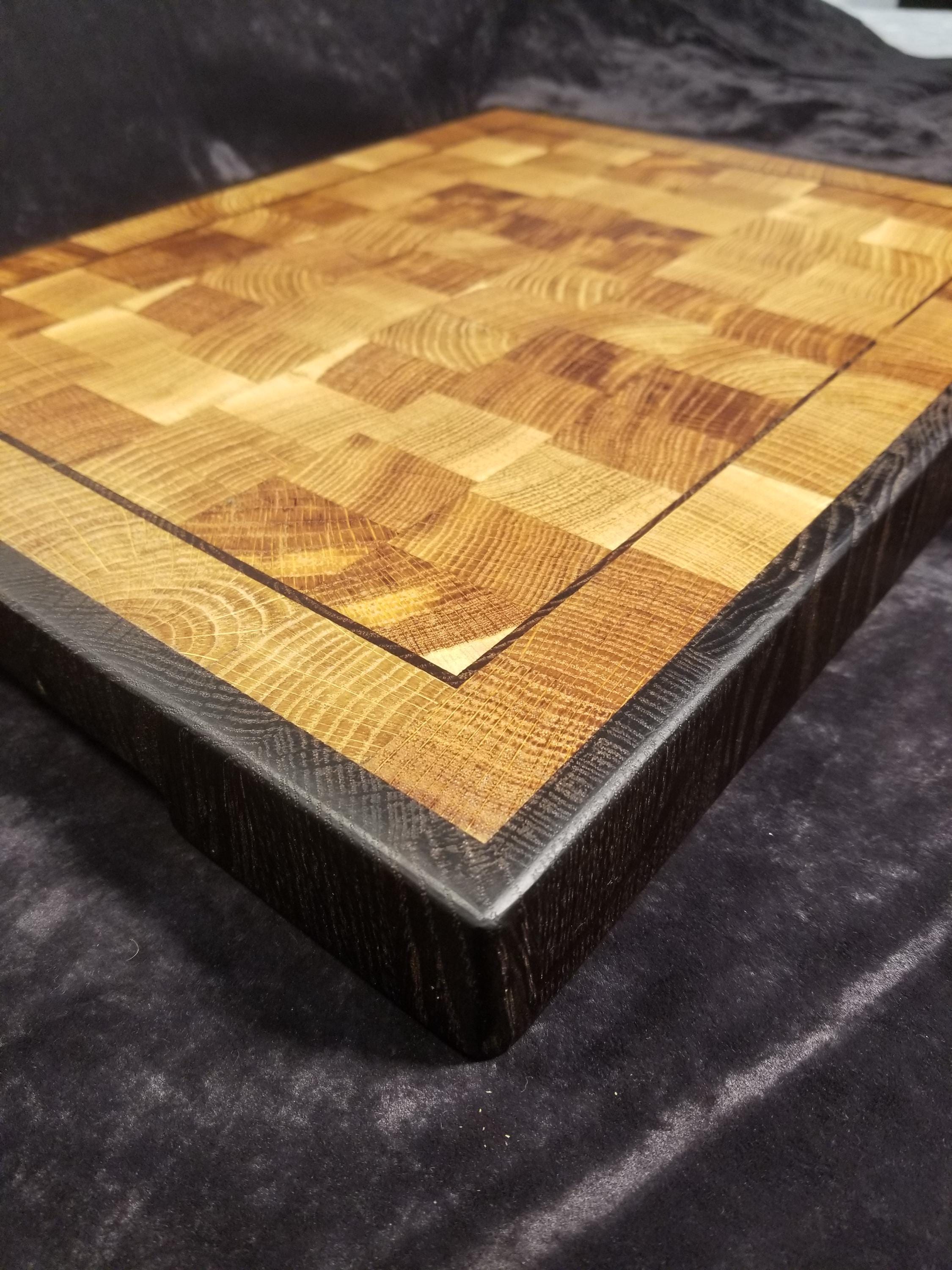 End Grain Cutting Board Butcher Block Cutting Board - Etsy