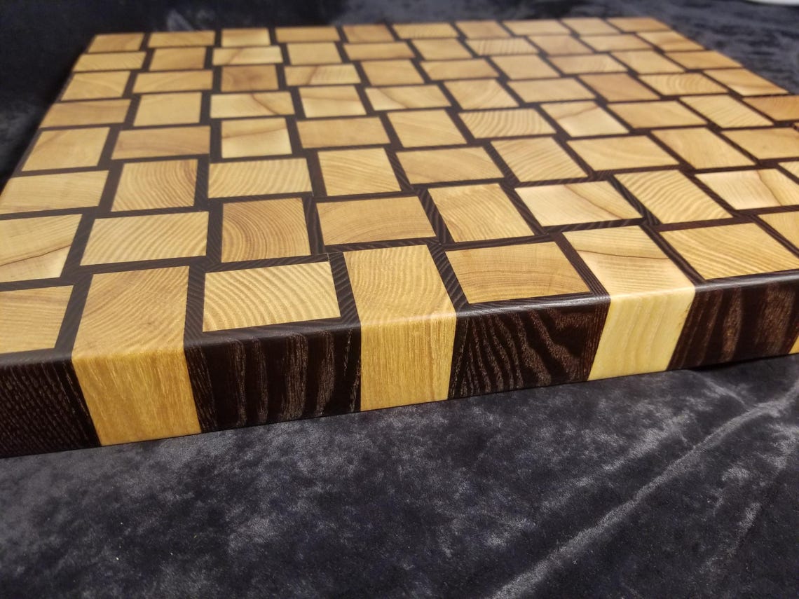 End Grain Cutting Board Butcher Block Cutting Boardц - Etsy