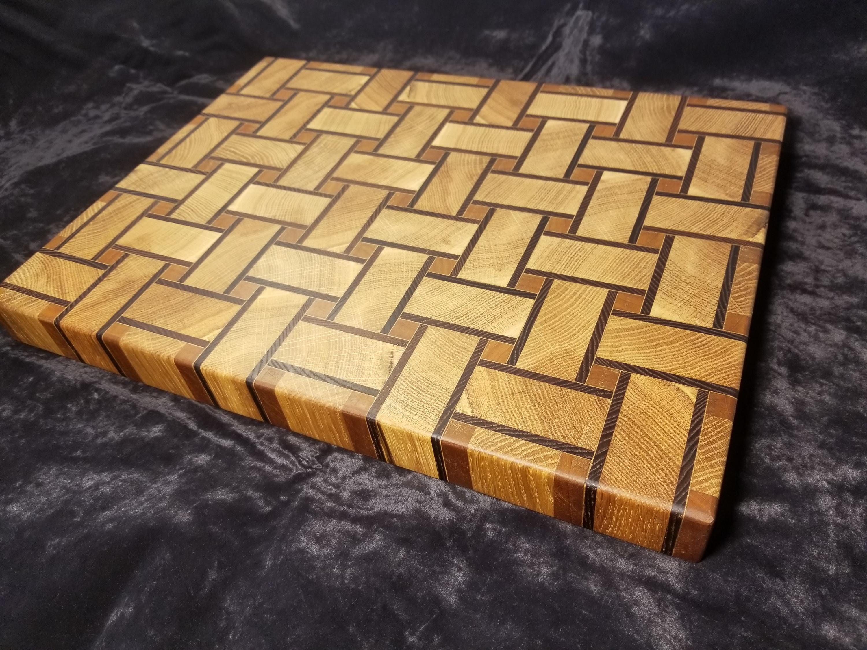 End Grain Cutting Board Butcher Block Cutting Board - Etsy