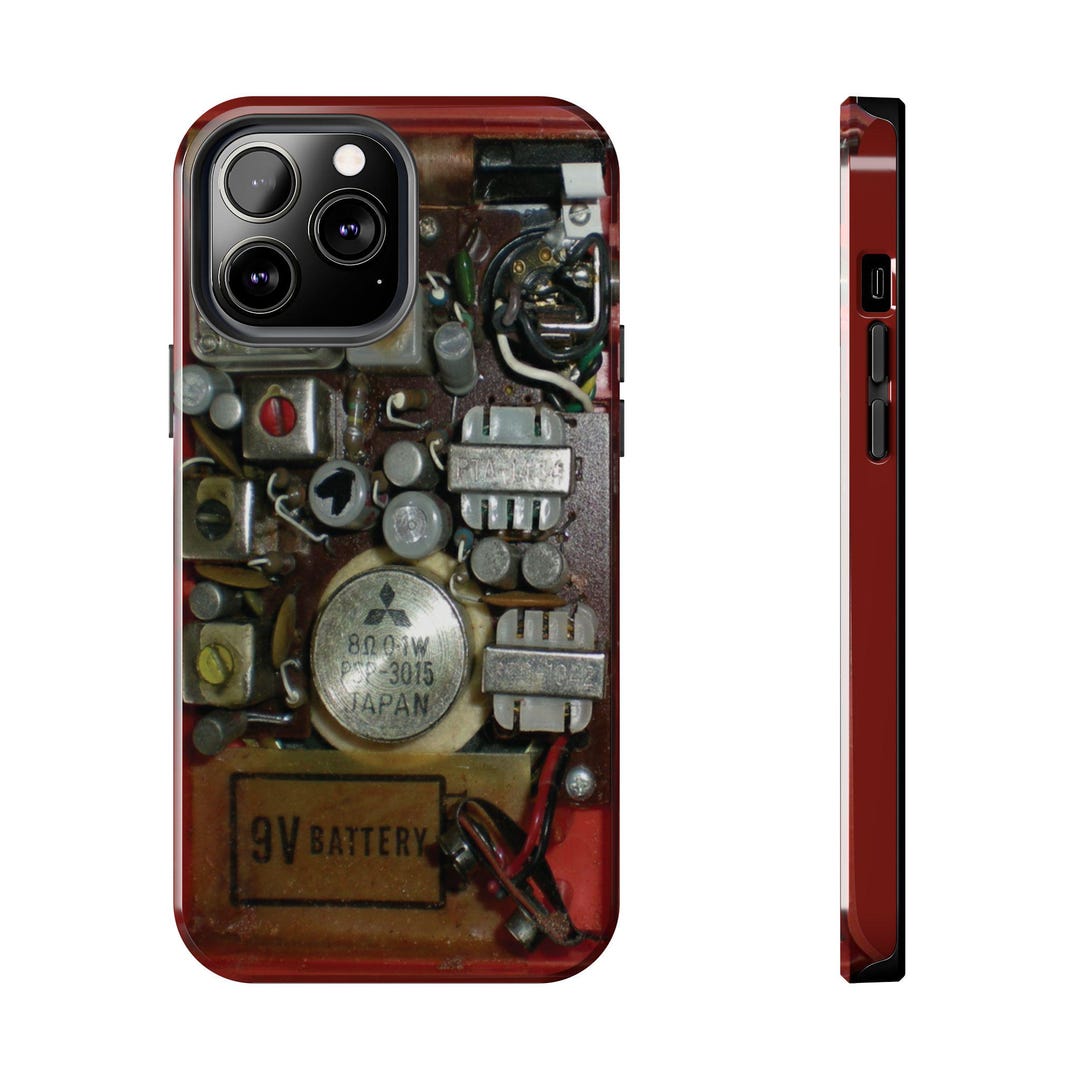 1960s Transistor Radio iPhone Case for iPhone 16, 15, 14 Pro Max, 13 ...