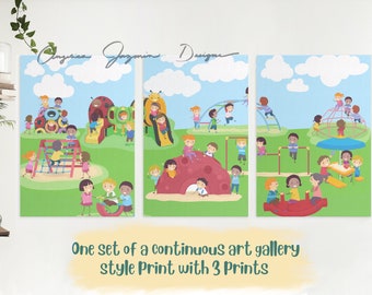 Kids Playground Posters - Etsy