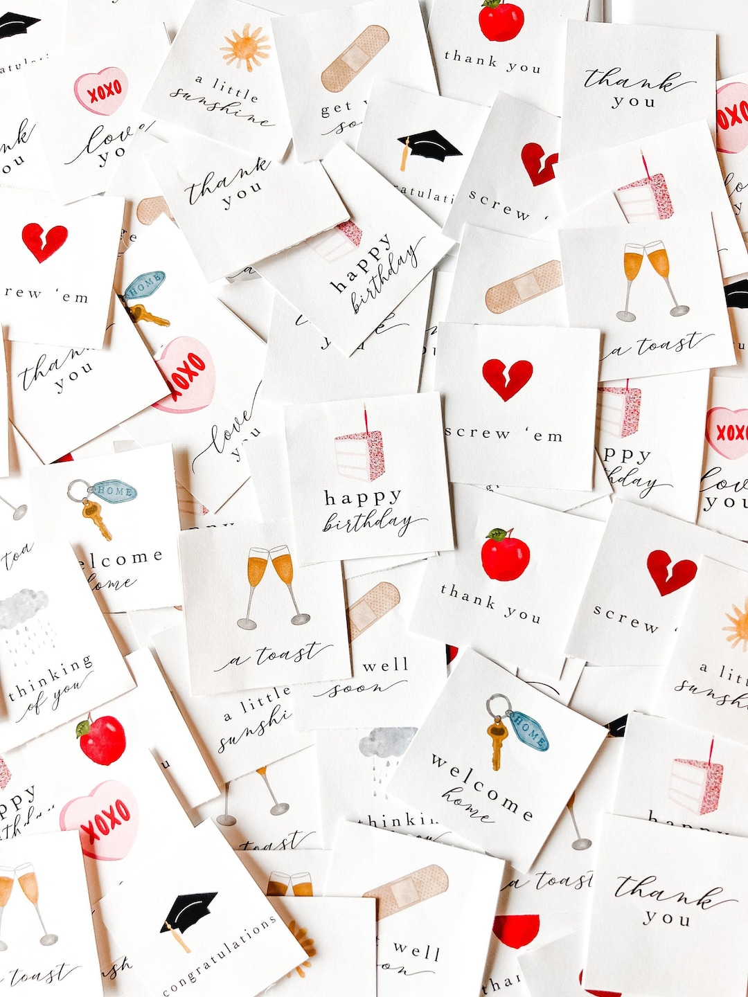 Variety Pack (stickers Only) Gifting Sticker Sheet - Etsy