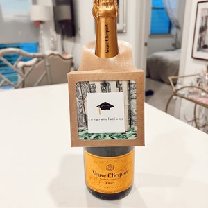 Graduation Stickers / Gift Tags (sheet of 6), Watercolor Graduation Cap ...