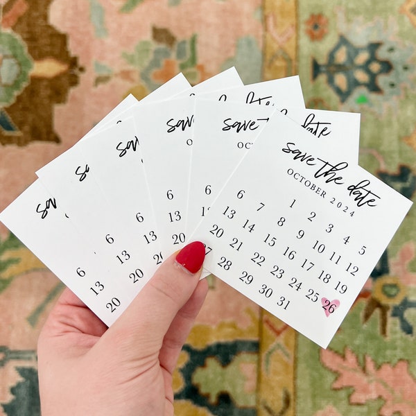 Save the Date Box - Etsy