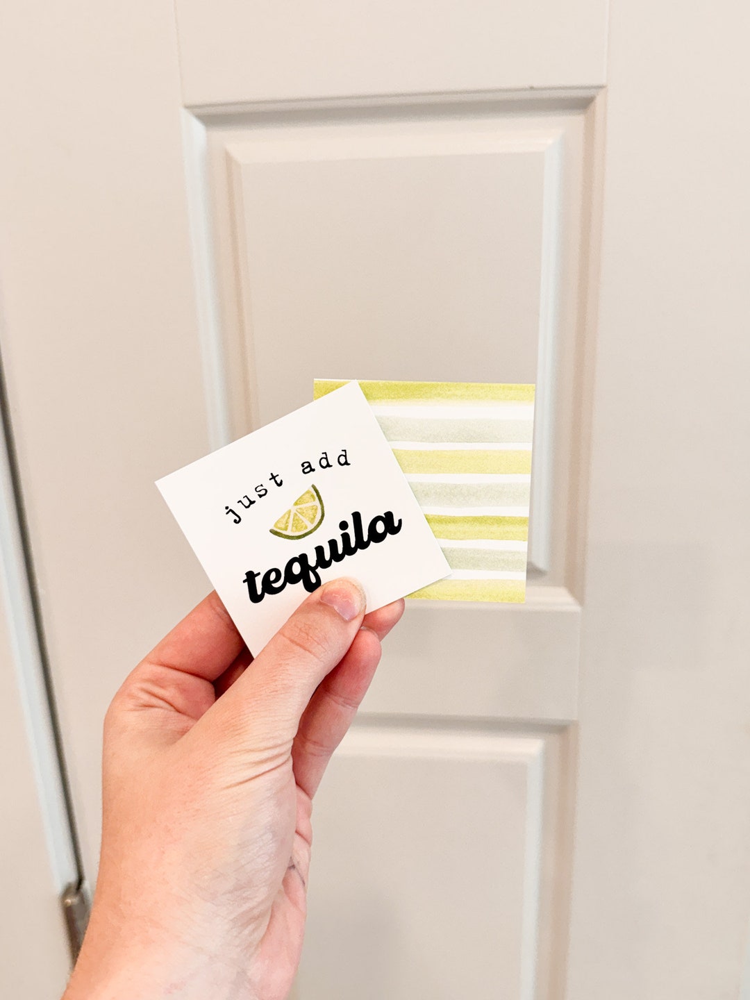 Just Add Tequila Tag PRINTABLE, Margarita Gift Tag, Tequila Gift Tags ...