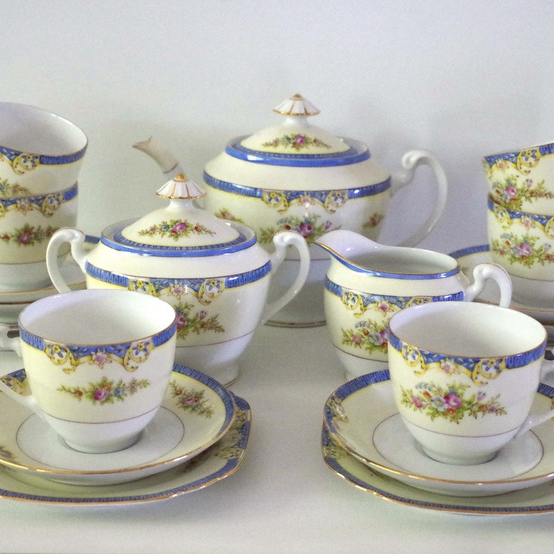 Noritake Tea Set - Etsy Australia