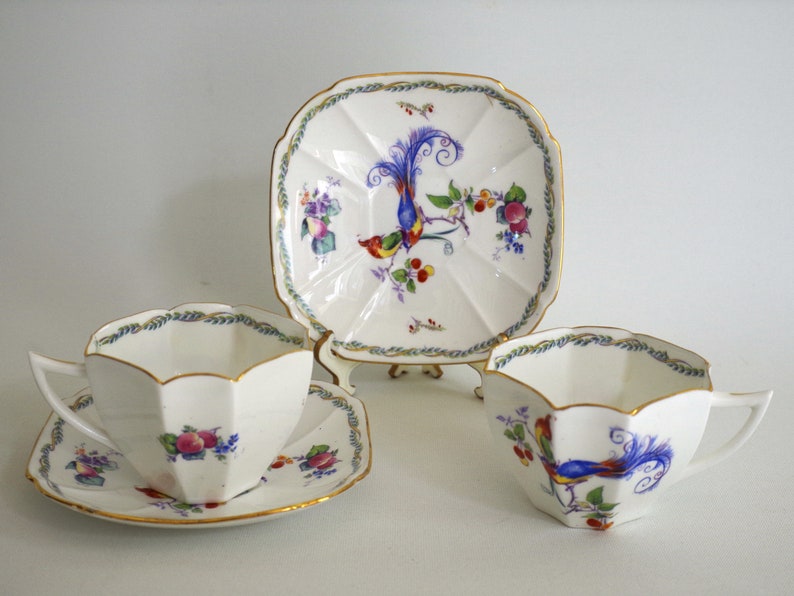 Shelley Queen Anne versailles Tea Set Pattern - Etsy Australia