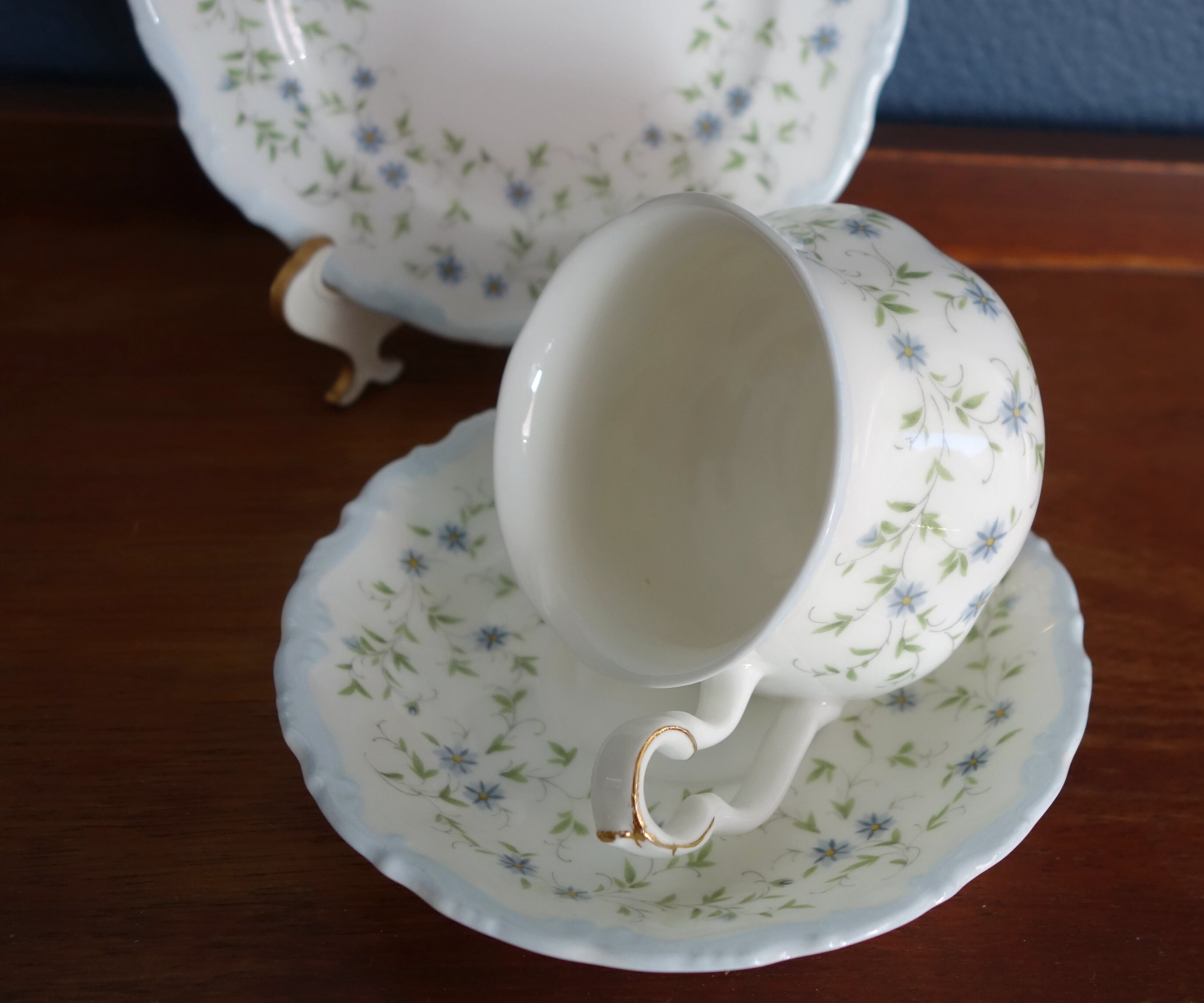 Royal Albert Caroline Tea Set for Six, C1980s - Etsy Australia