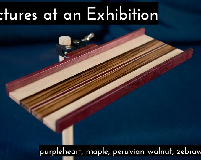 Hardwood Music Stand Tray (various Styles Available) (12"l X 5"w) - Etsy