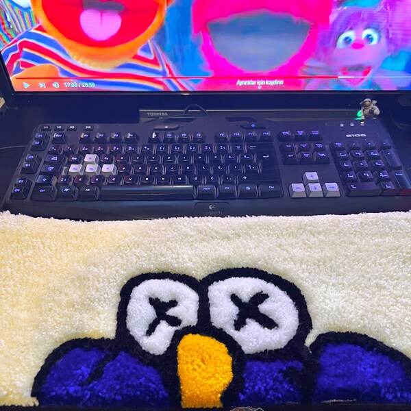 Keyboard Tuft Rug - Etsy