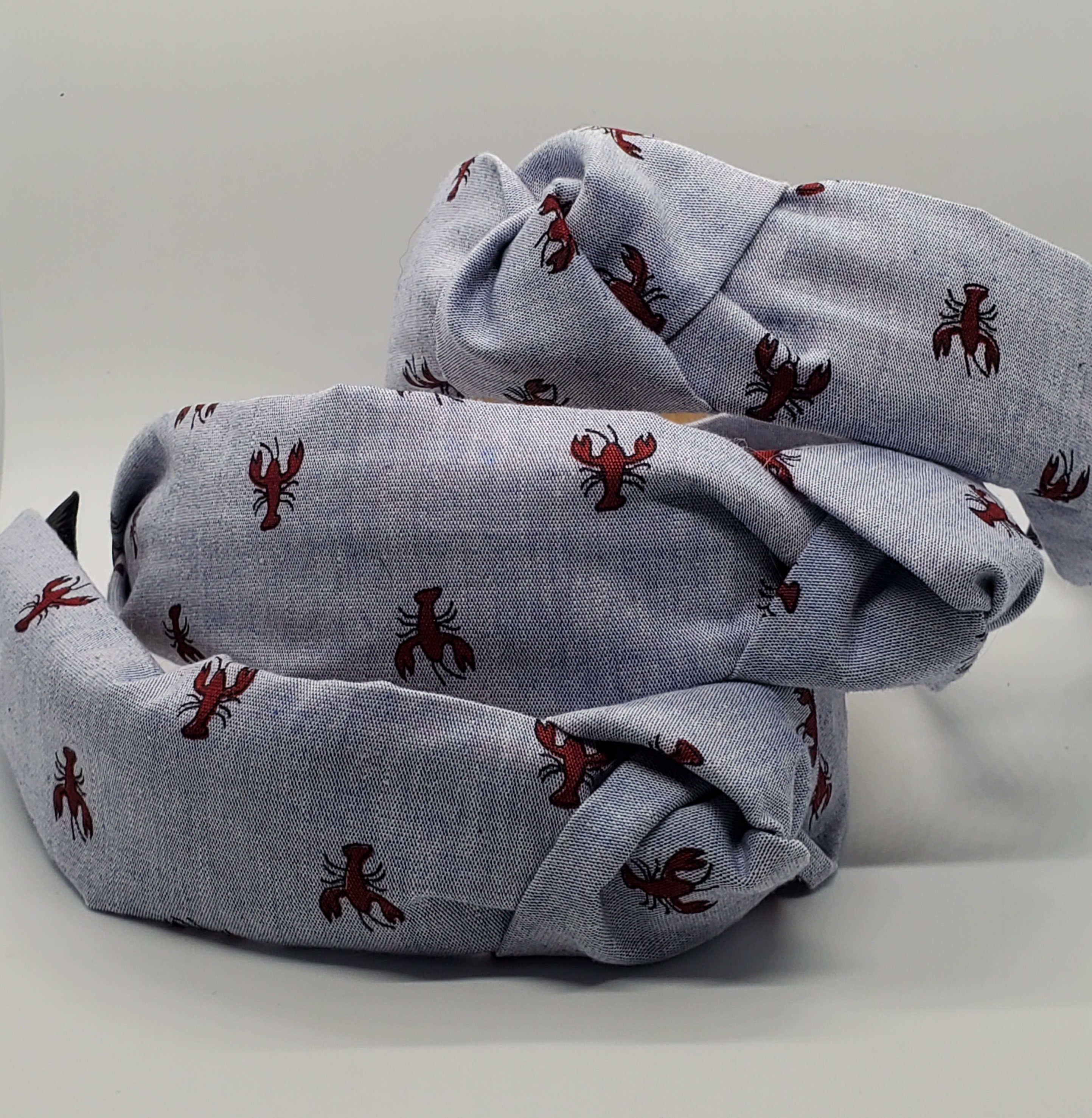 Crawfish Headband, Crawfish Headbands, Crawfish Knotted Headband ...