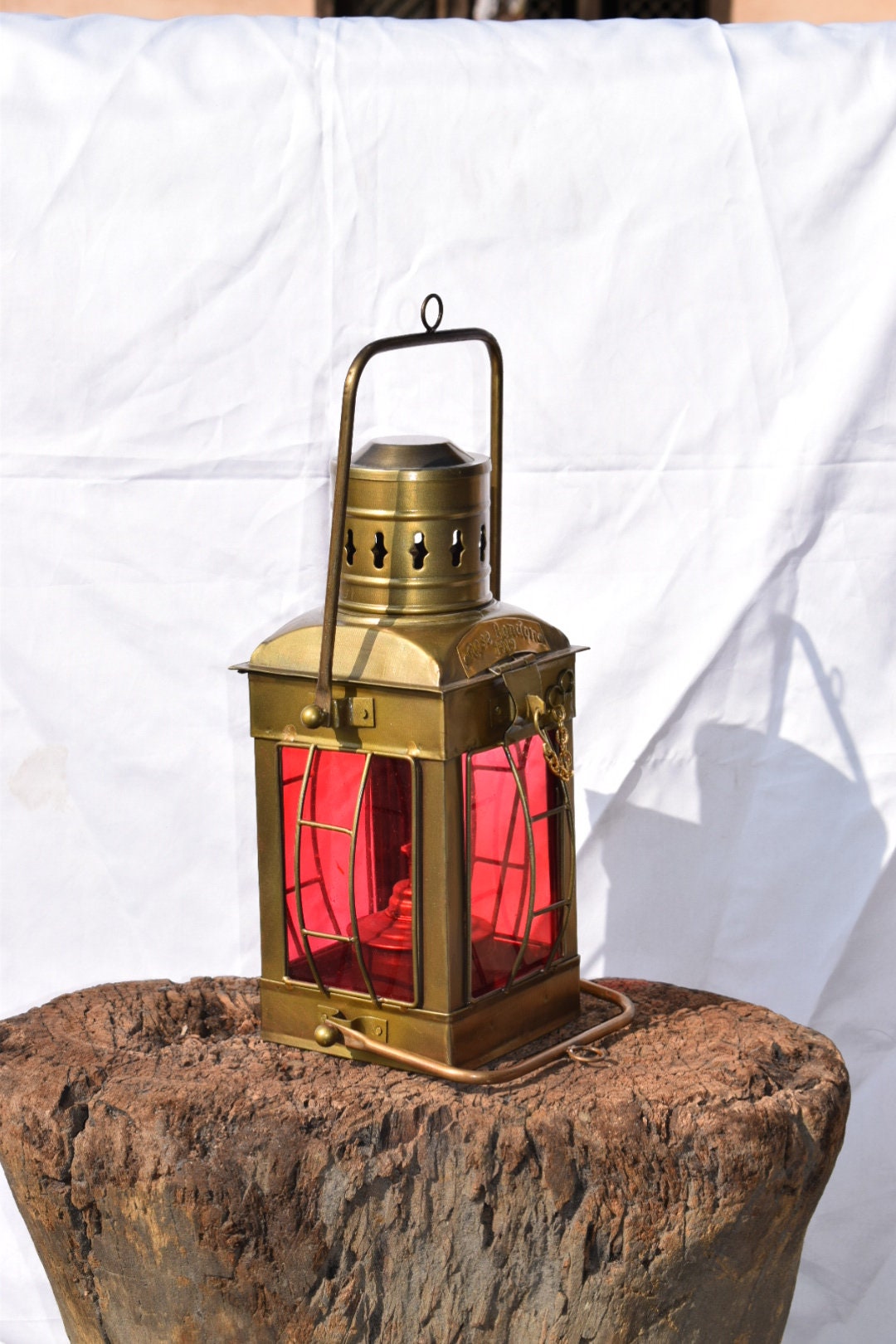 Nautical Rectangle Oil Lamp Marine Lantern Decor Ship Oil Lamp Boat ...