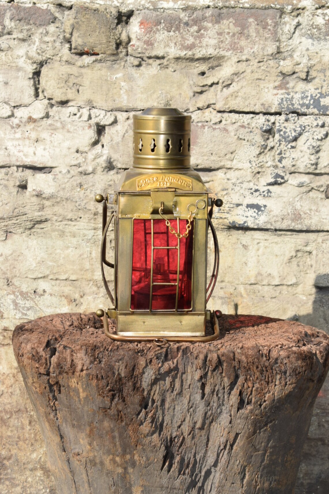 Nautical Rectangle Oil Lamp Marine Lantern Decor Ship Oil Lamp Boat ...